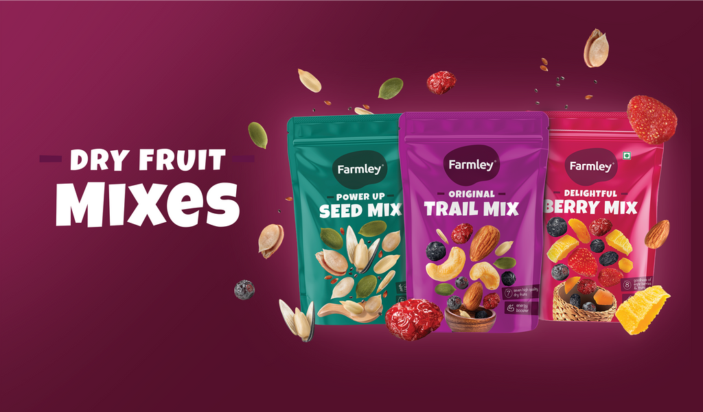 Dry Fruit Mixes – Farmley | Connedit Business Solutions Private Limited
