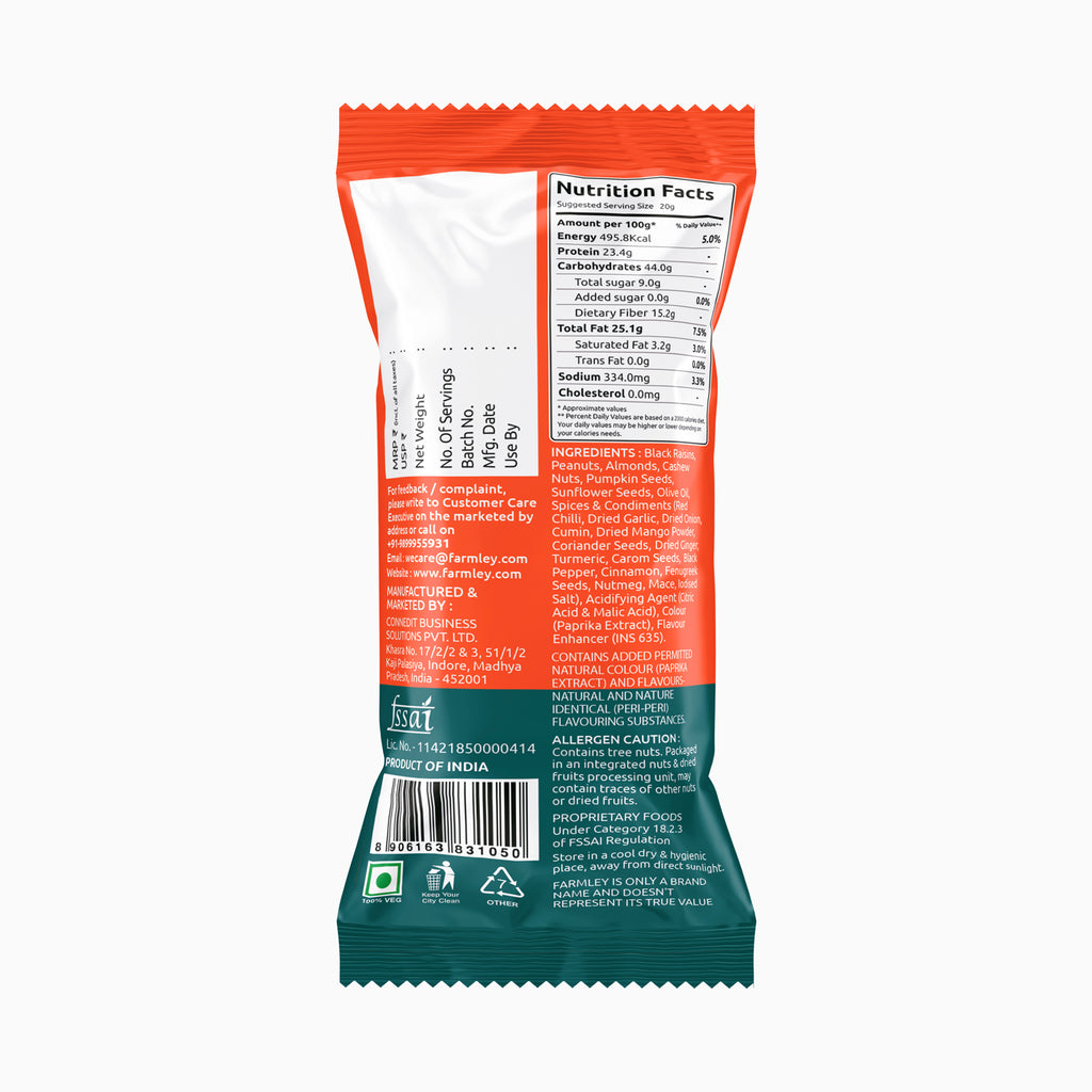 Mexican Peri Peri Snack Mix - Pack of 16